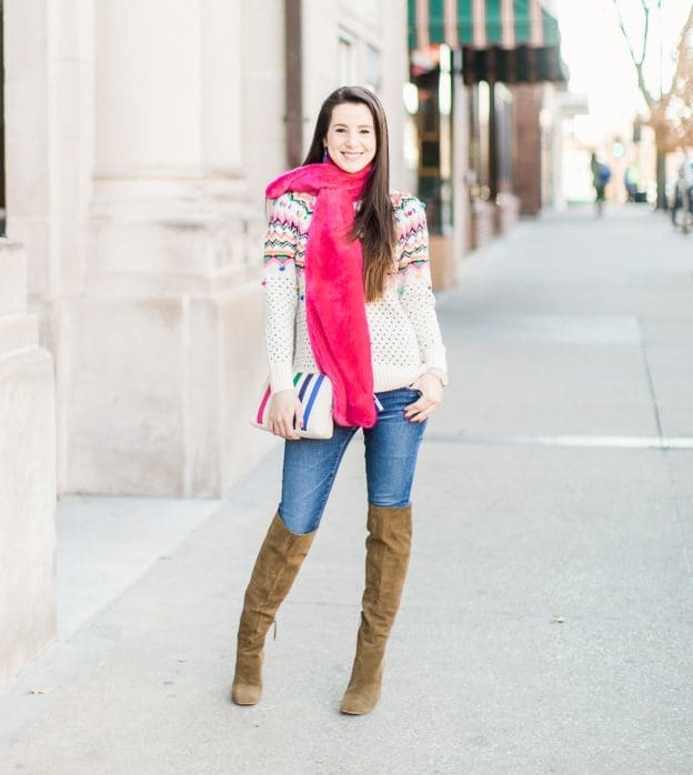 Colorful Christmas Sweater Ideas from Talbots | Diary of a Debutante